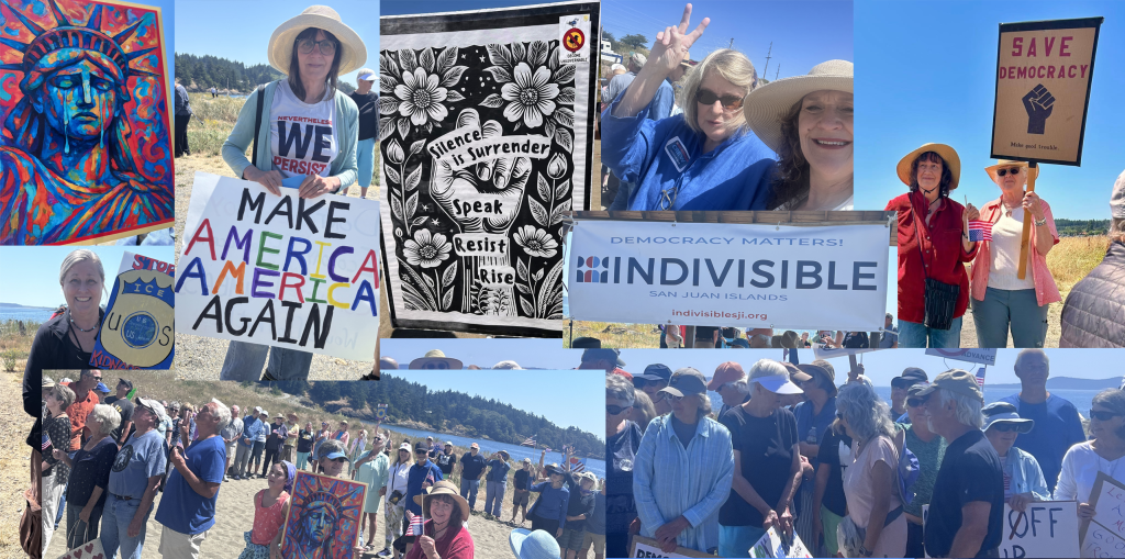SJI Indivisible Group creates special message in the sand ...